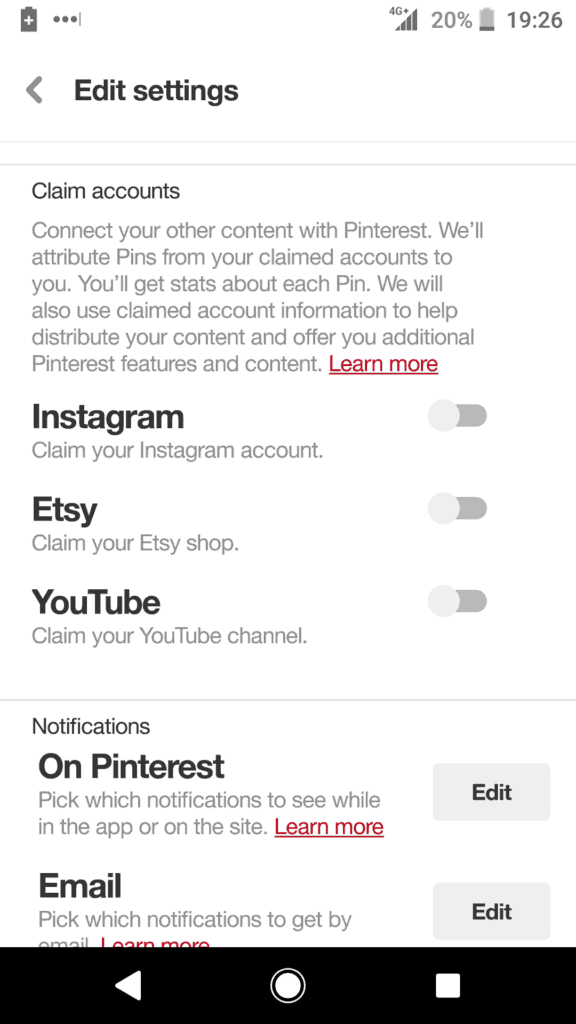 How to Claim Your Website and Social Profiles on Pinterest – Jungle ...