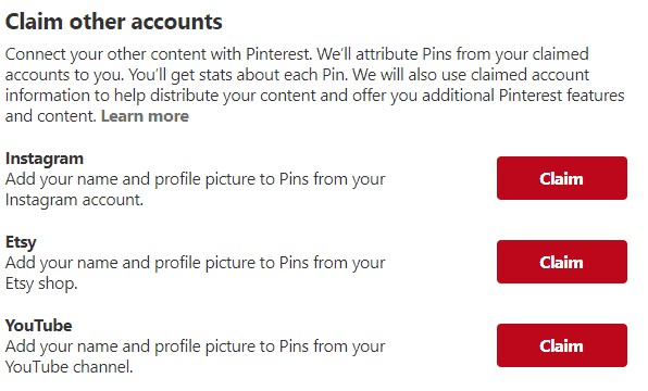 How to Claim Your Website and Social Profiles on Pinterest – Jungle ...